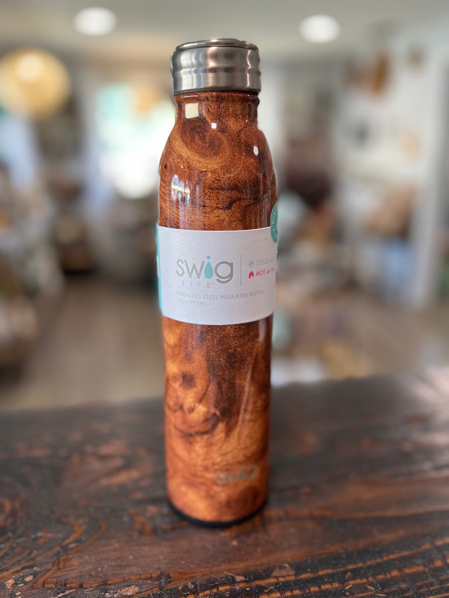 Black Walnut Water Bottle (20oz) – Rugged Arrow Boutique